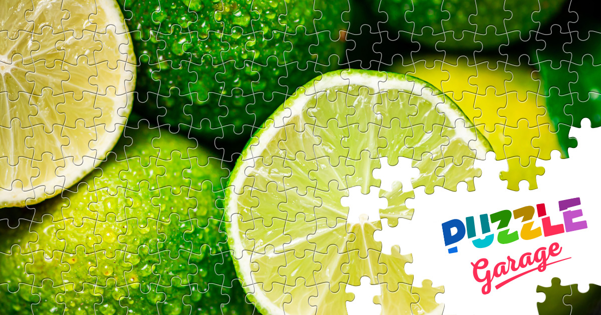 Limes and lemons Jigsaw Puzzle (Plants, Fruits) | Puzzle Garage