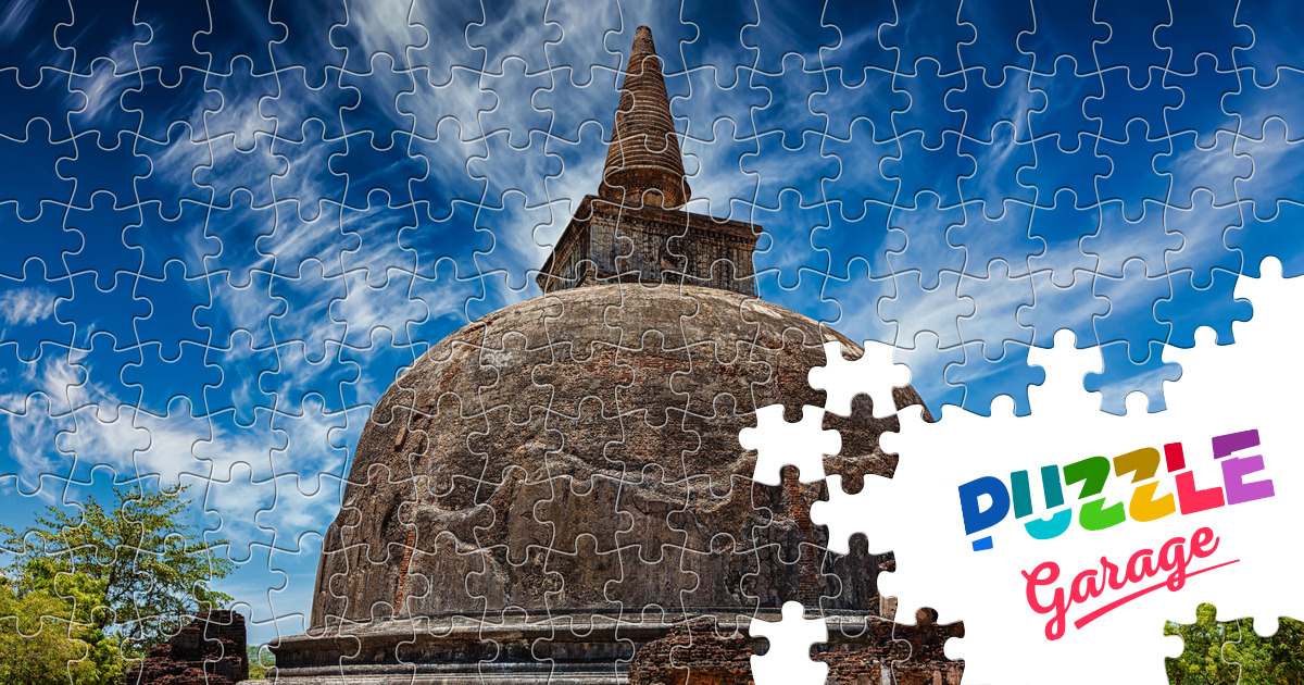 Kiri Vehera, Polonnaruwa Jigsaw Puzzle (Countries, Sri Lanka) | Puzzle ...