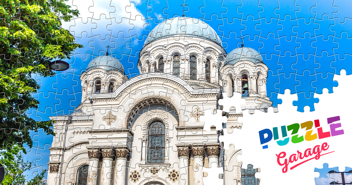 Church of St. Michael the Archangel, Kaunas Jigsaw Puzzle (Countries ...