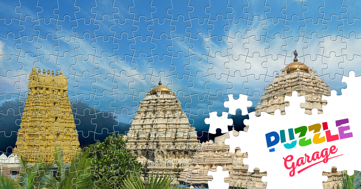 Simhachalam Temple, Visakhapatnam Jigsaw Puzzle (Architecture, Temples ...