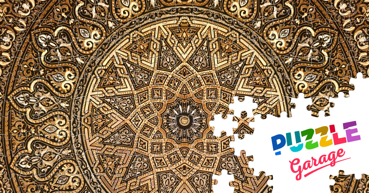 Dome of the mosque Jigsaw Puzzle (Home, Interiors) | Puzzle Garage