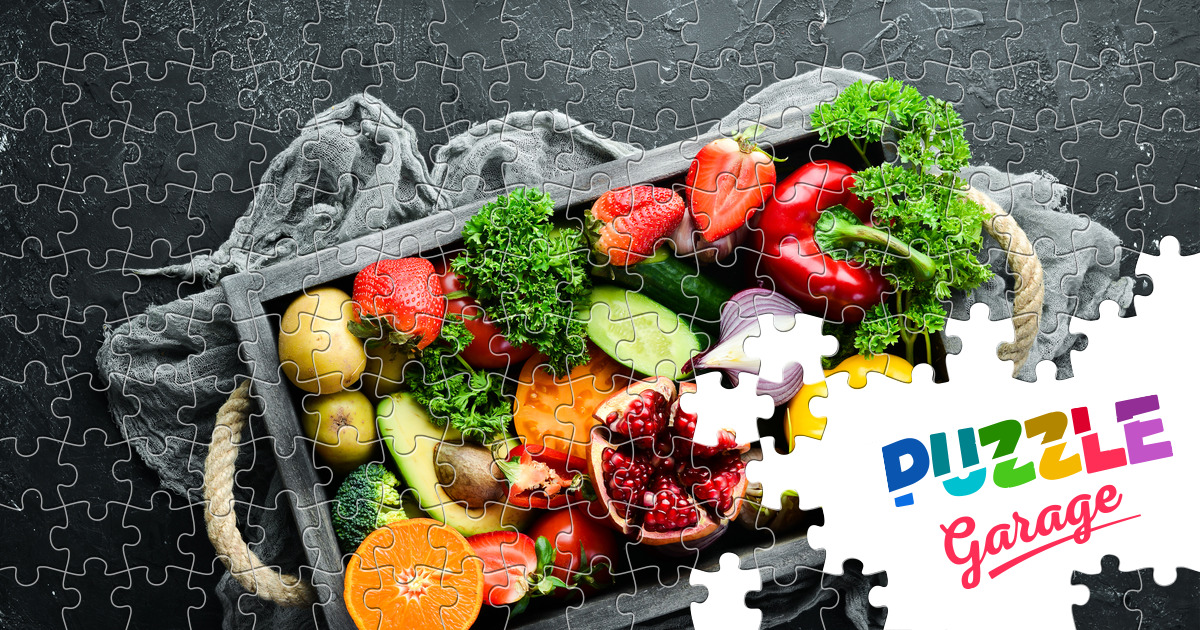 Fruits, vegetables and berries Jigsaw Puzzle (Plants, Vegetables ...