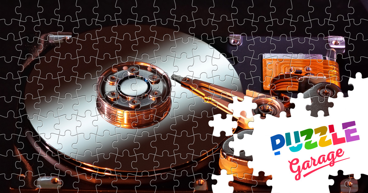 HDD Jigsaw Puzzle (Stuff, Electronics) | Puzzle Garage
