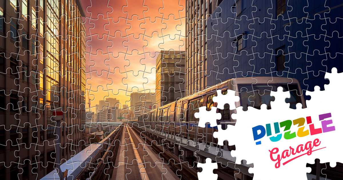 Train to Tokyo Jigsaw Puzzle (Countries, Japan) | Puzzle Garage