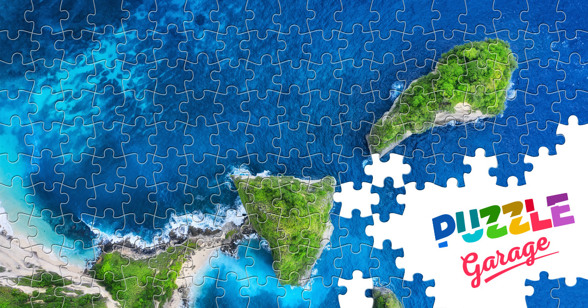 View from above of the islands Jigsaw Puzzle (Other, Aerial view ...