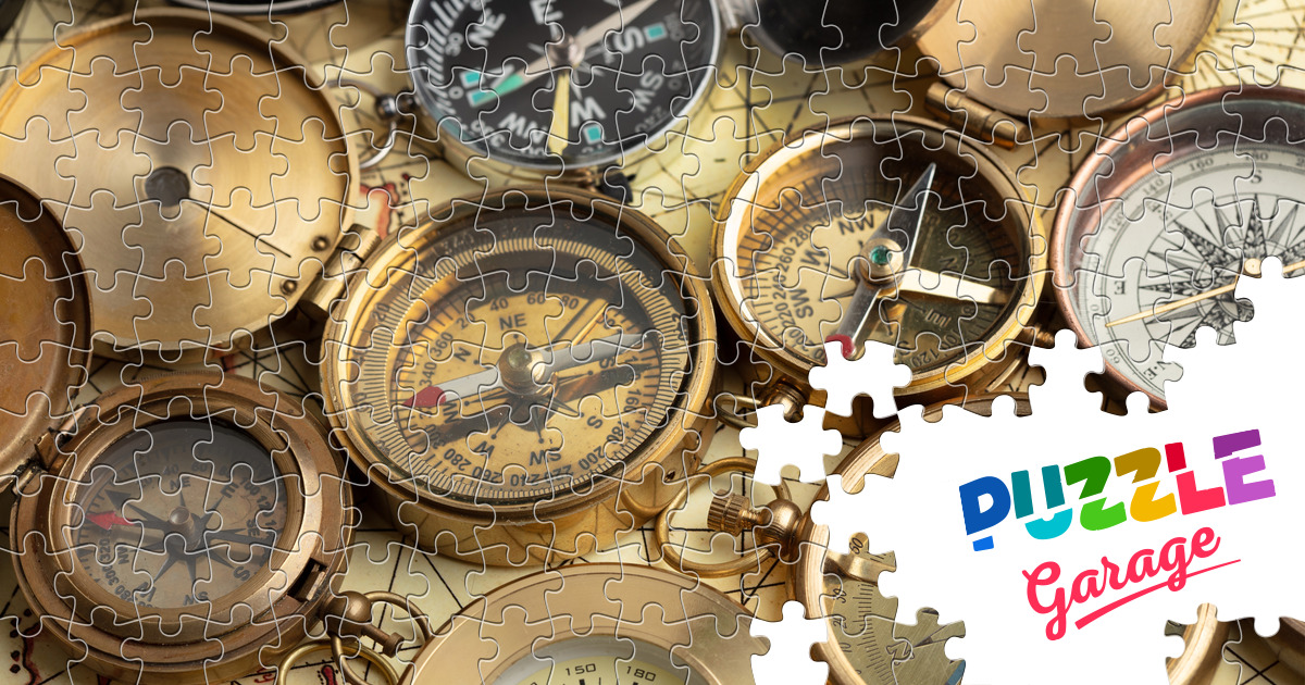 Different compasses Jigsaw Puzzle (Other, Collecting) | Puzzle Garage