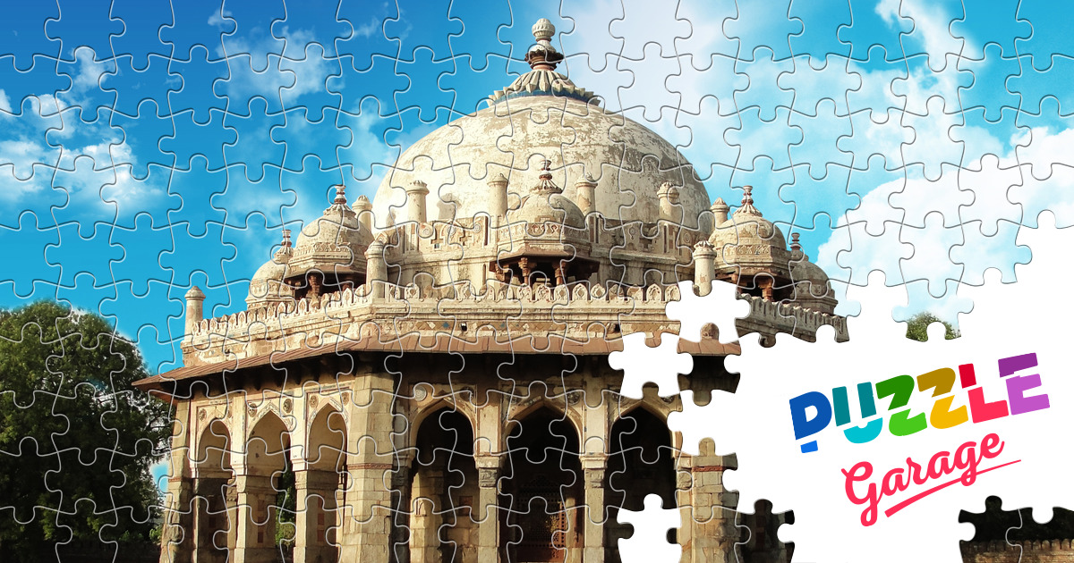 Tomb of Isa Khan Niyazi Jigsaw Puzzle (Countries, India) | Puzzle Garage