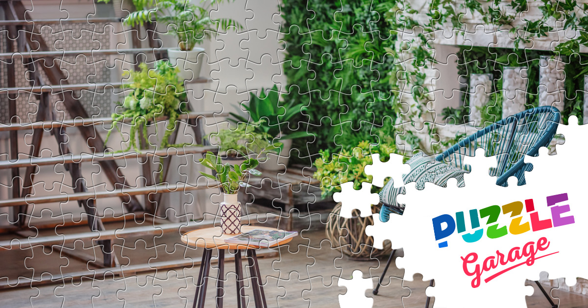 Interior with a variety of colors Jigsaw Puzzle (Home, Interiors ...