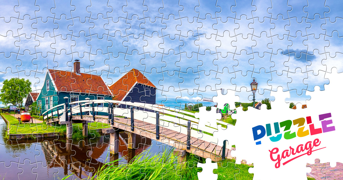 Traditional Dutch village Jigsaw Puzzle (Countries, Netherlands ...