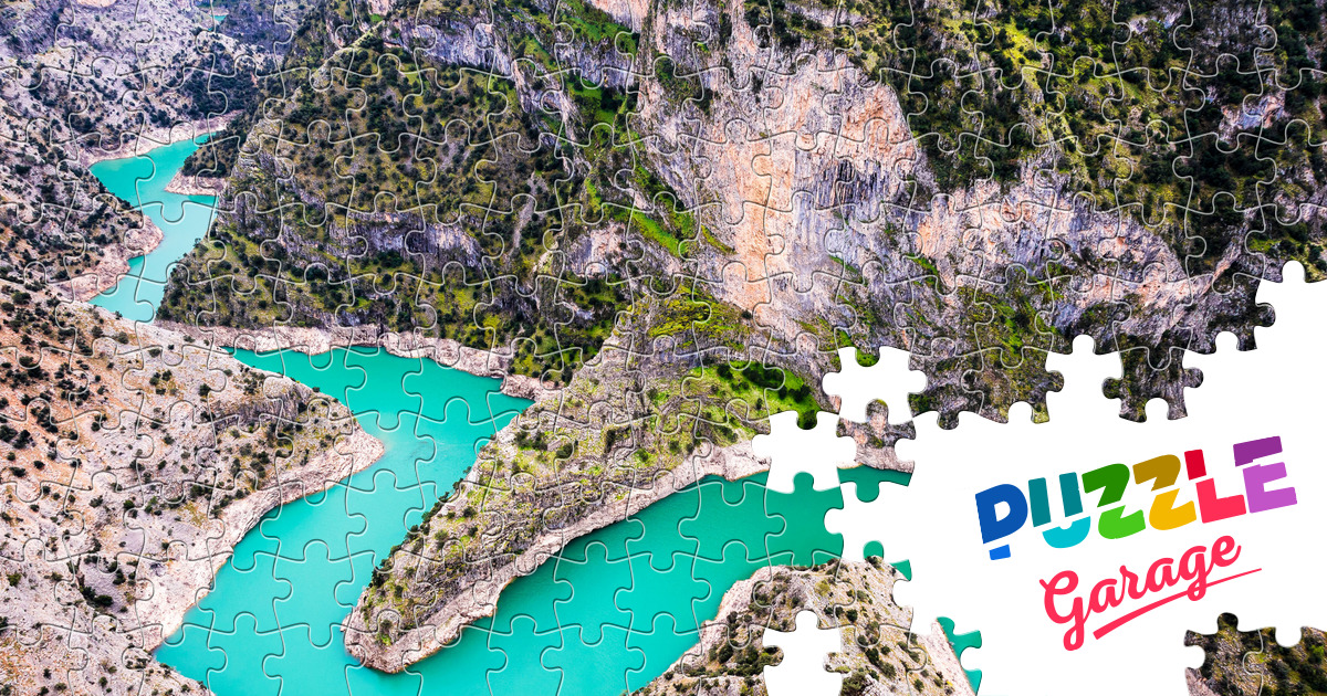 Arapapisti Canyon Jigsaw Puzzle (Countries, Turkey) | Puzzle Garage