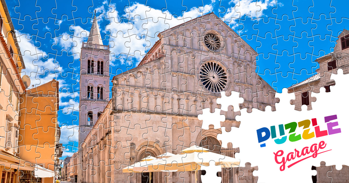 Cathedral of St. Anastasia in Zadar Jigsaw Puzzle (Countries, Croatia ...