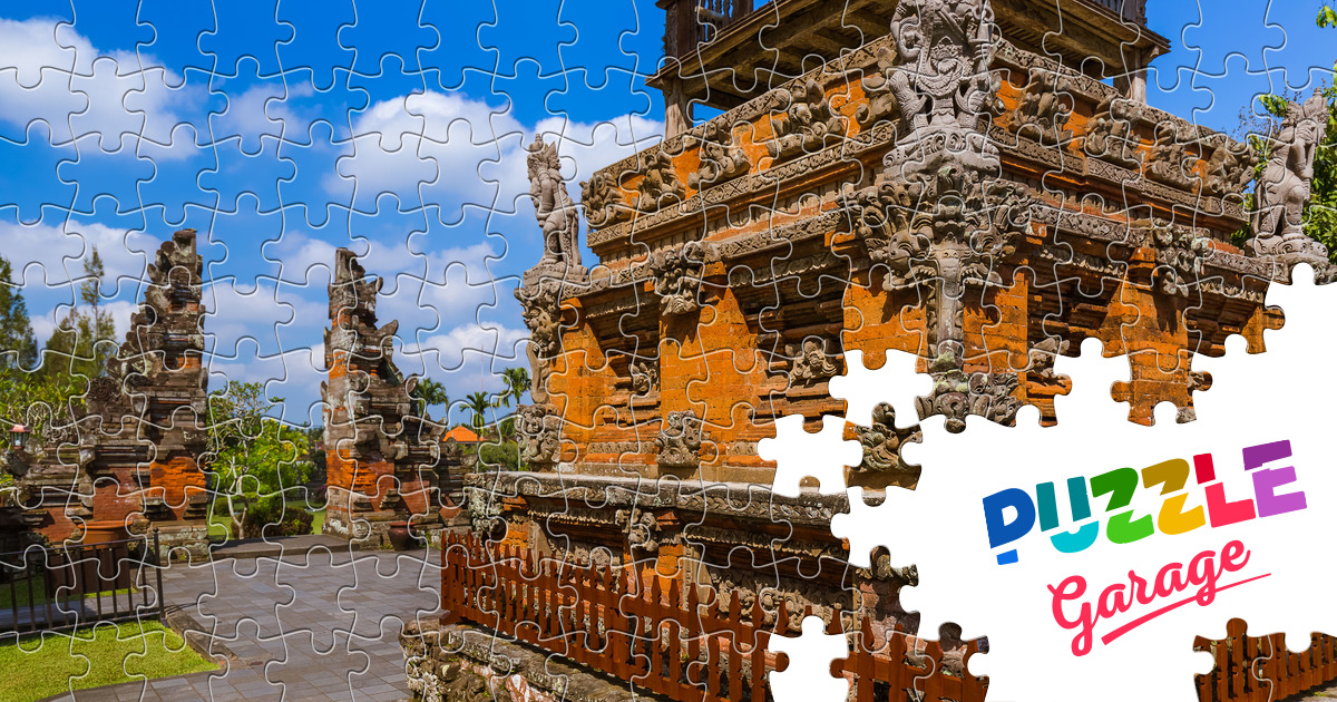 Taman Ayun Temple Jigsaw Puzzle (Countries, Indonesia) | Puzzle Garage