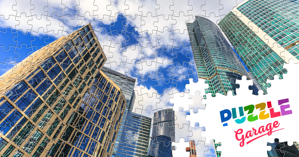 Skyscrapers of Moscow Jigsaw Puzzle (Countries, Russia) | Puzzle Garage