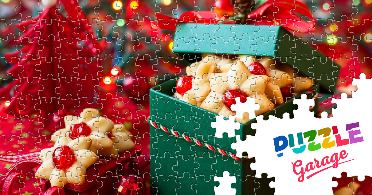 Cookies in a gift box Jigsaw Puzzle (Home, Food) | Puzzle Garage