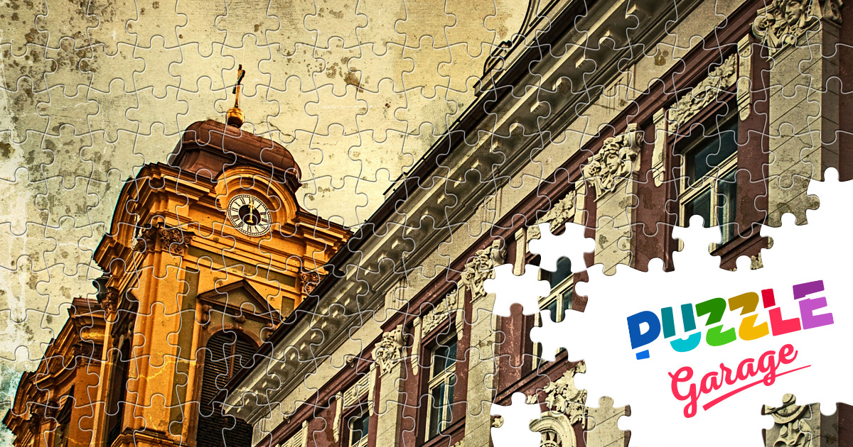 Historic buildings in Timisoara Jigsaw Puzzle (Countries, Romania ...