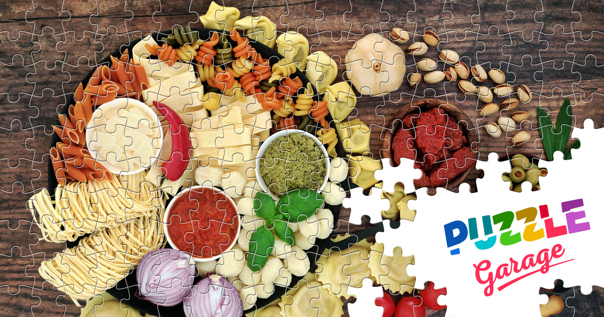 Pasta and spices Jigsaw Puzzle (Home, Food) | Puzzle Garage