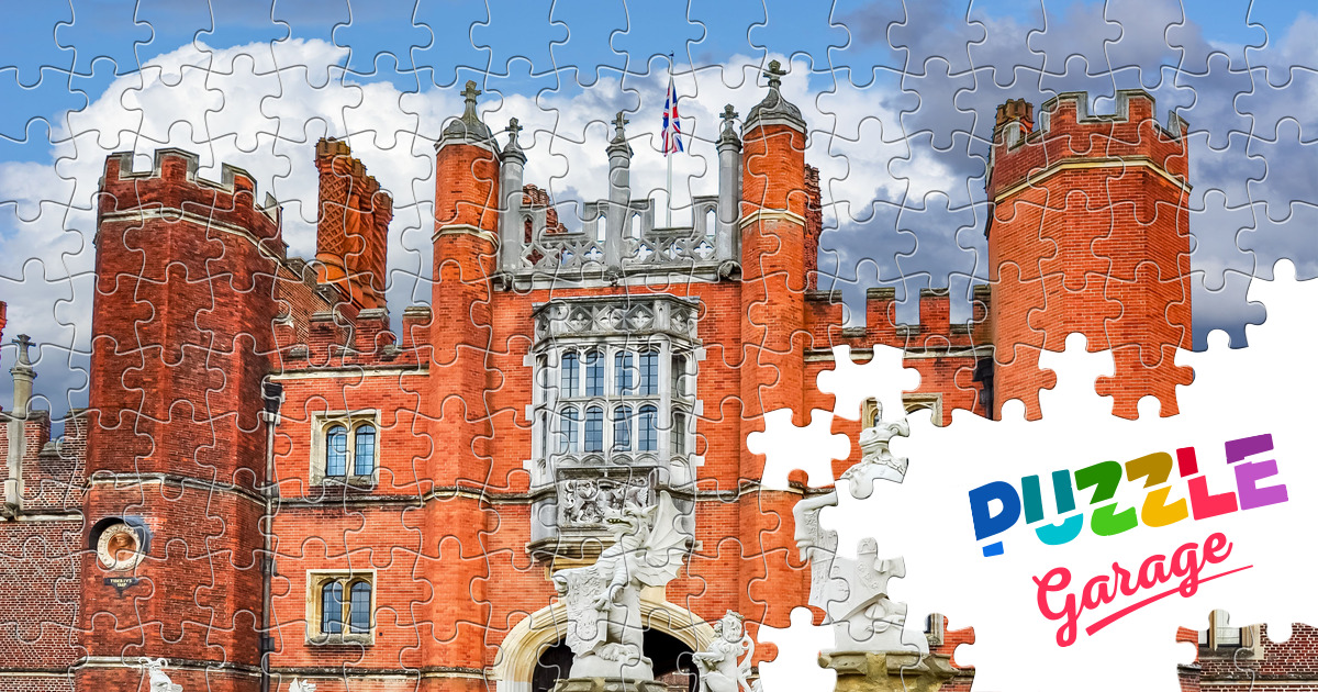 Hampton Court Palace in Richmond Jigsaw Puzzle (Countries, Great ...