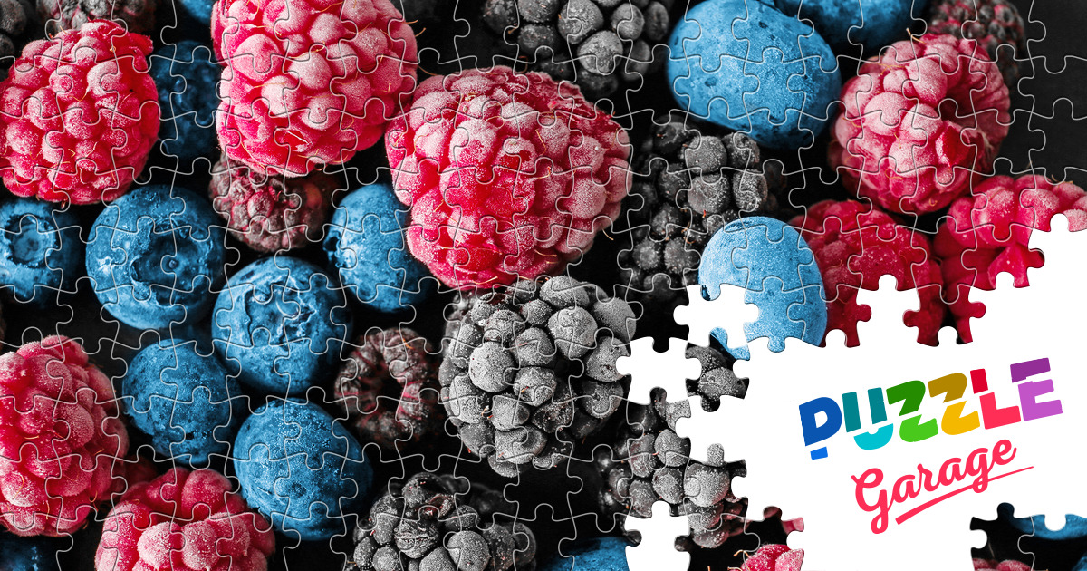 Frozen berries Jigsaw Puzzle (Plants, Berries) | Puzzle Garage