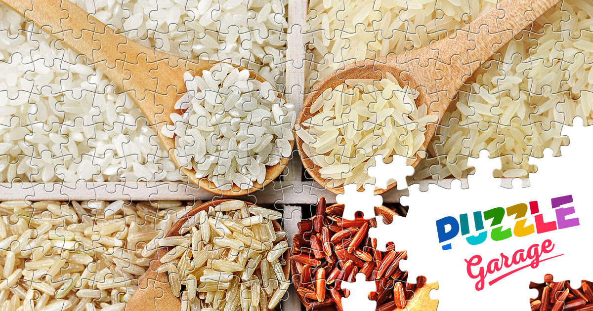 Different rice Jigsaw Puzzle (Home, Food) | Puzzle Garage
