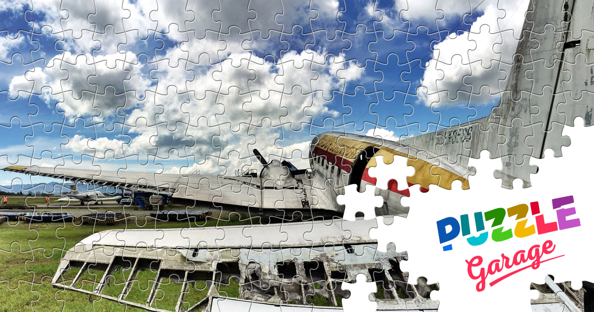 Old plane Jigsaw Puzzle (Technics, Aviation) | Puzzle Garage
