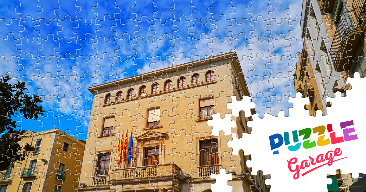 City Hall in Figueres Jigsaw Puzzle (Countries, Spain) | Puzzle Garage