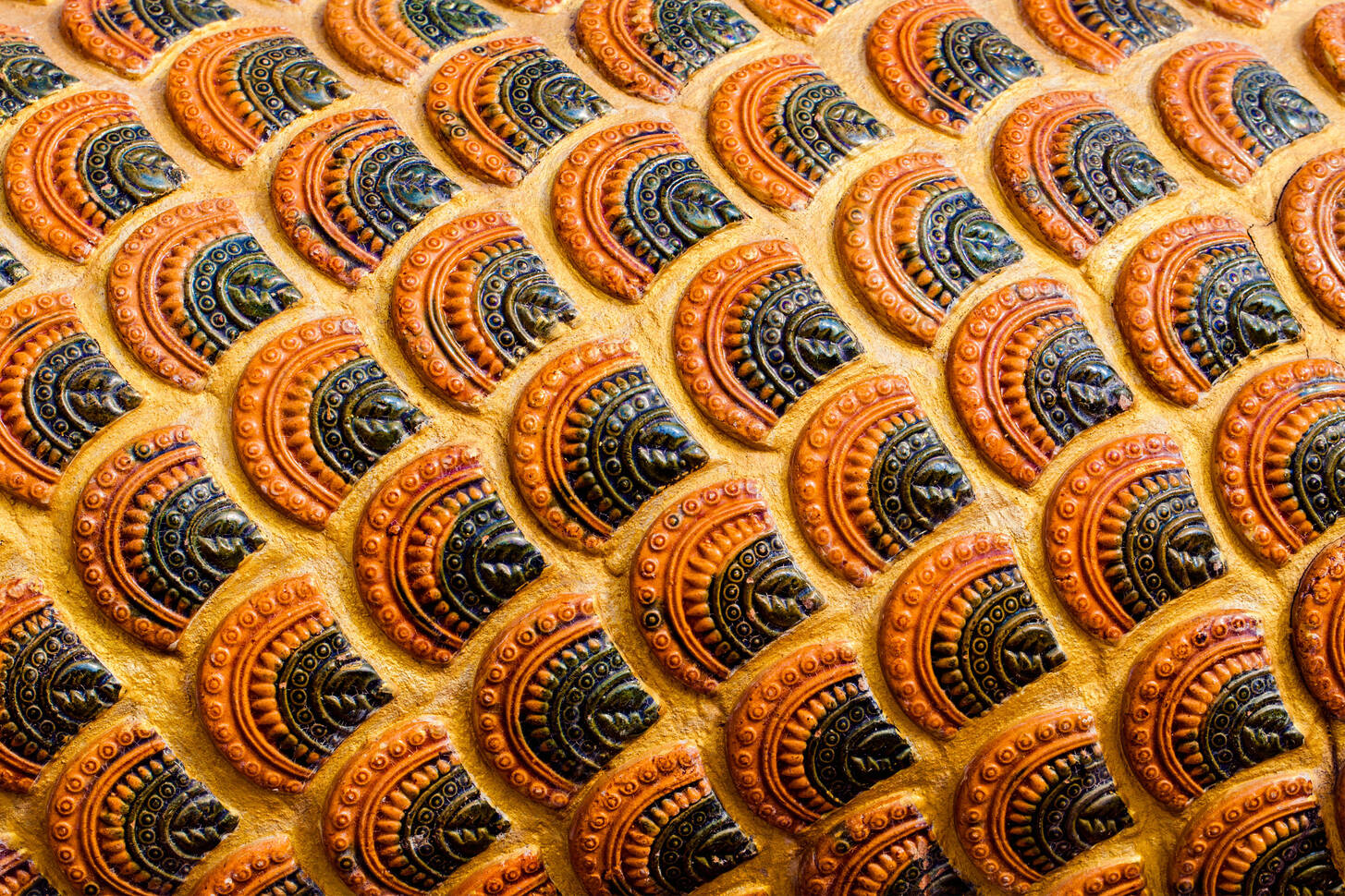 Plaster - fish scales Jigsaw Puzzle (Countries, Thailand) | Puzzle Garage