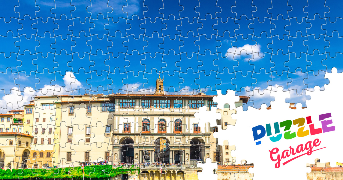 Uffizi Gallery in Florence Jigsaw Puzzle (Countries, Italy) | Puzzle Garage