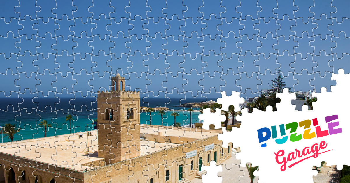 The Great Mosque in Monastir Jigsaw Puzzle (Countries, Tunisia ...