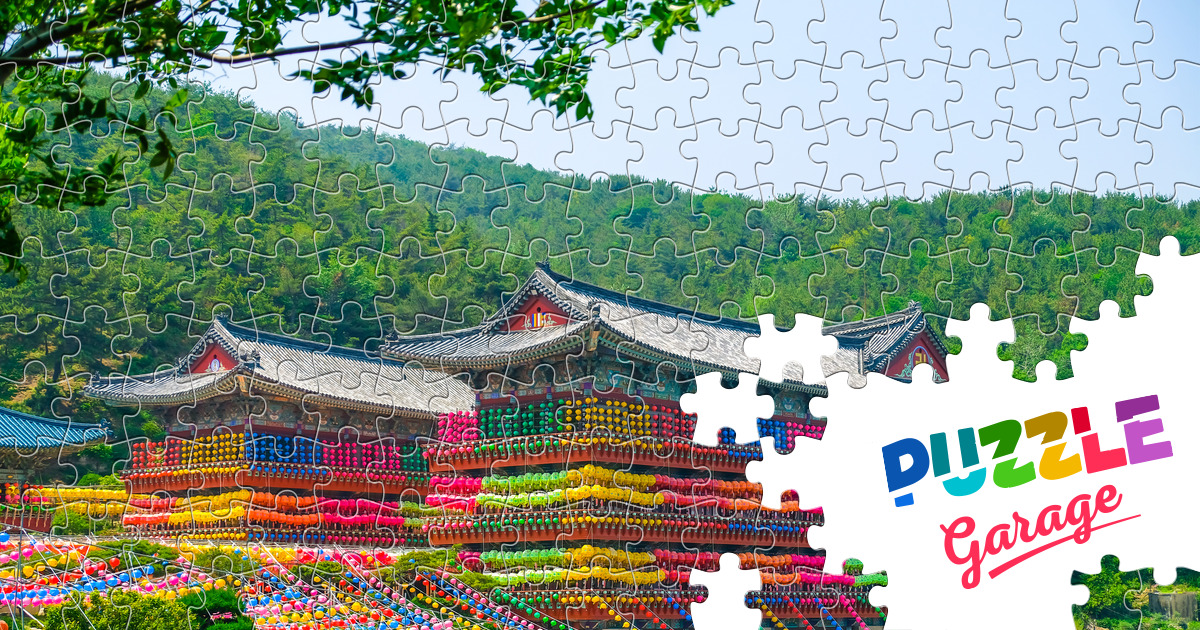 Samgwangsa Temple in Busan Jigsaw Puzzle (Countries, South Korea ...