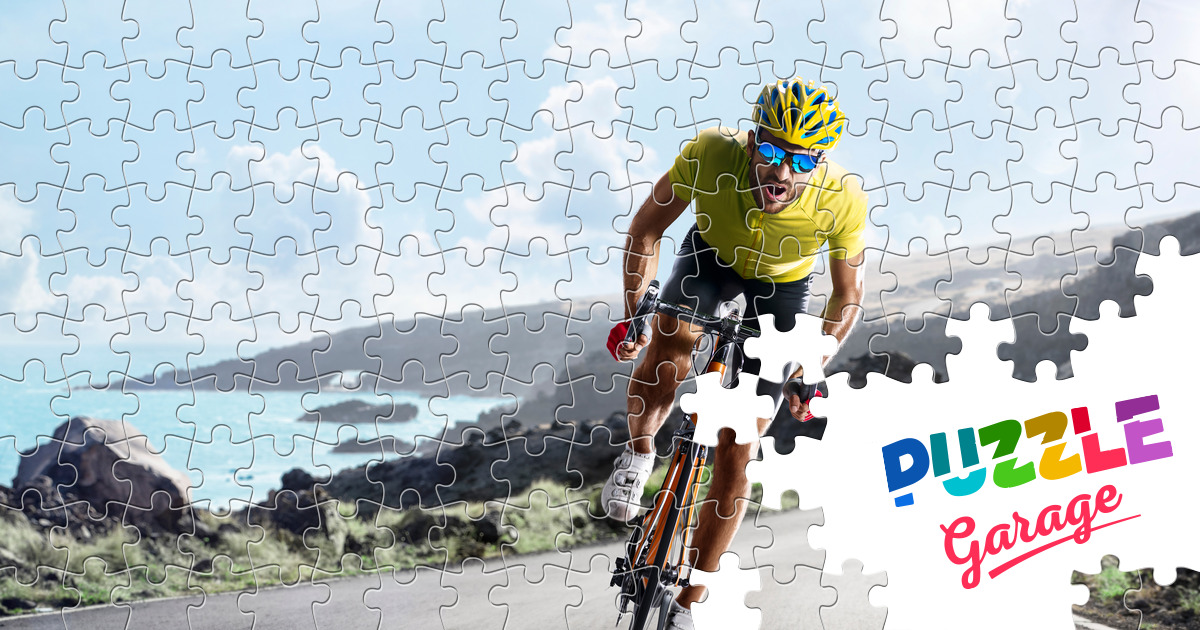Cyclist Jigsaw Puzzle (Sport, Cycling) | Puzzle Garage