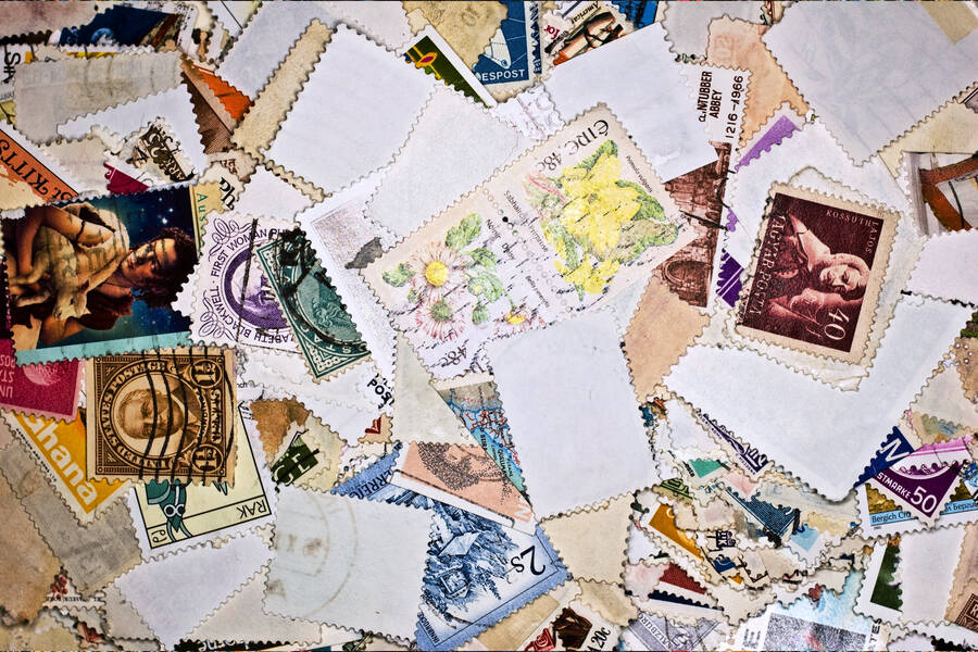 Postage stamps with flowers Jigsaw Puzzle (Other, Collecting) | Puzzle ...