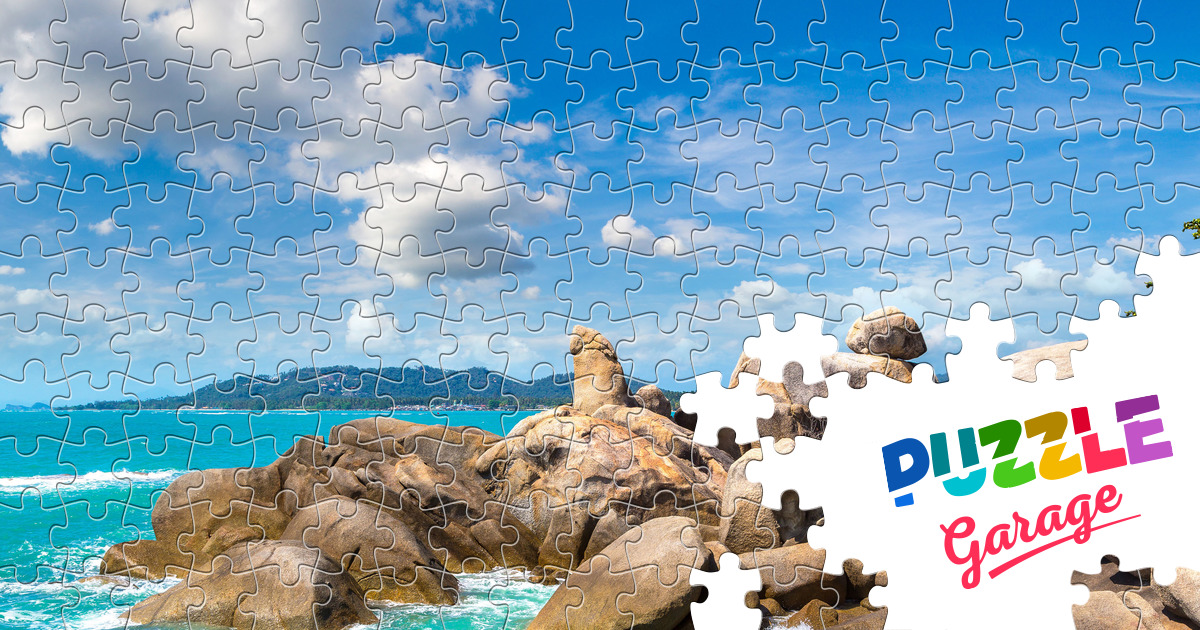 Stones Grandmother and Grandfather on Koh Samui Jigsaw Puzzle ...