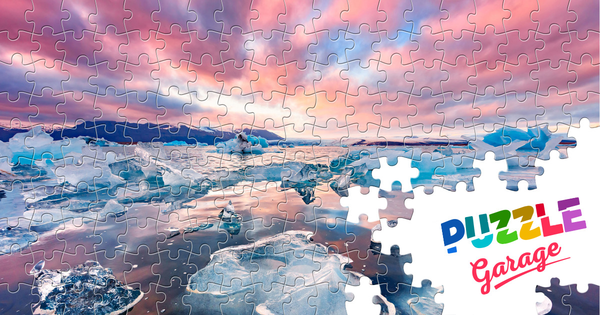 Jokulsarlon glacial lagoon Jigsaw Puzzle (Countries, Iceland) | Puzzle ...