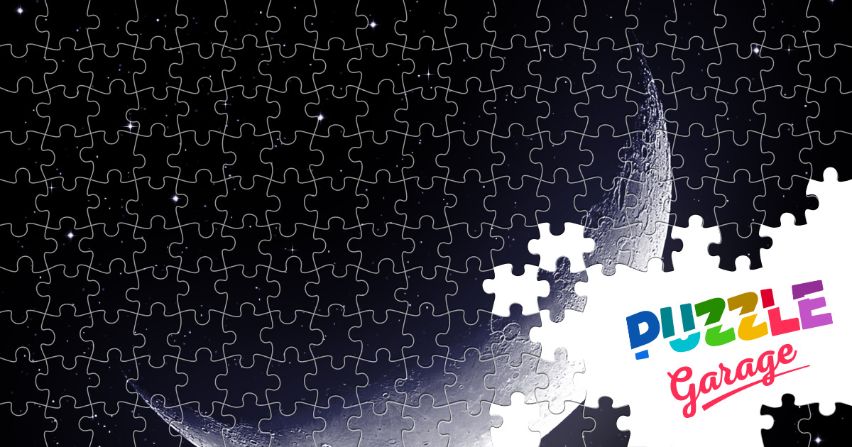 Moon Jigsaw Puzzle (Space, Astronomy) | Puzzle Garage