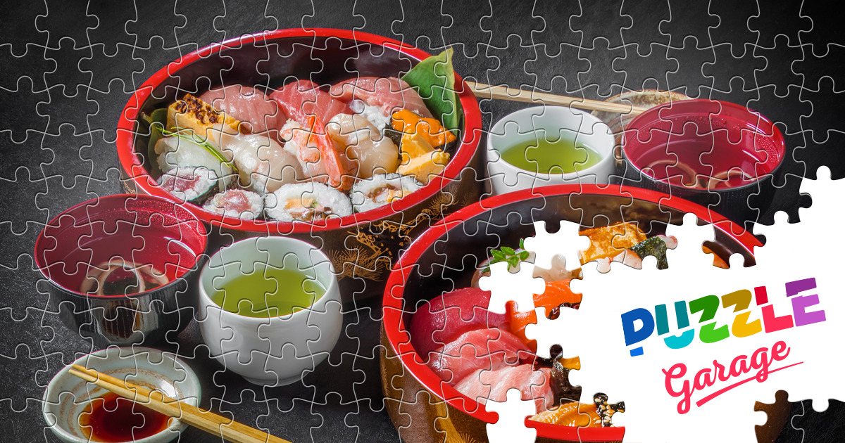 Sushi in Tokyo Jigsaw Puzzle (Countries, Japan) | Puzzle Garage