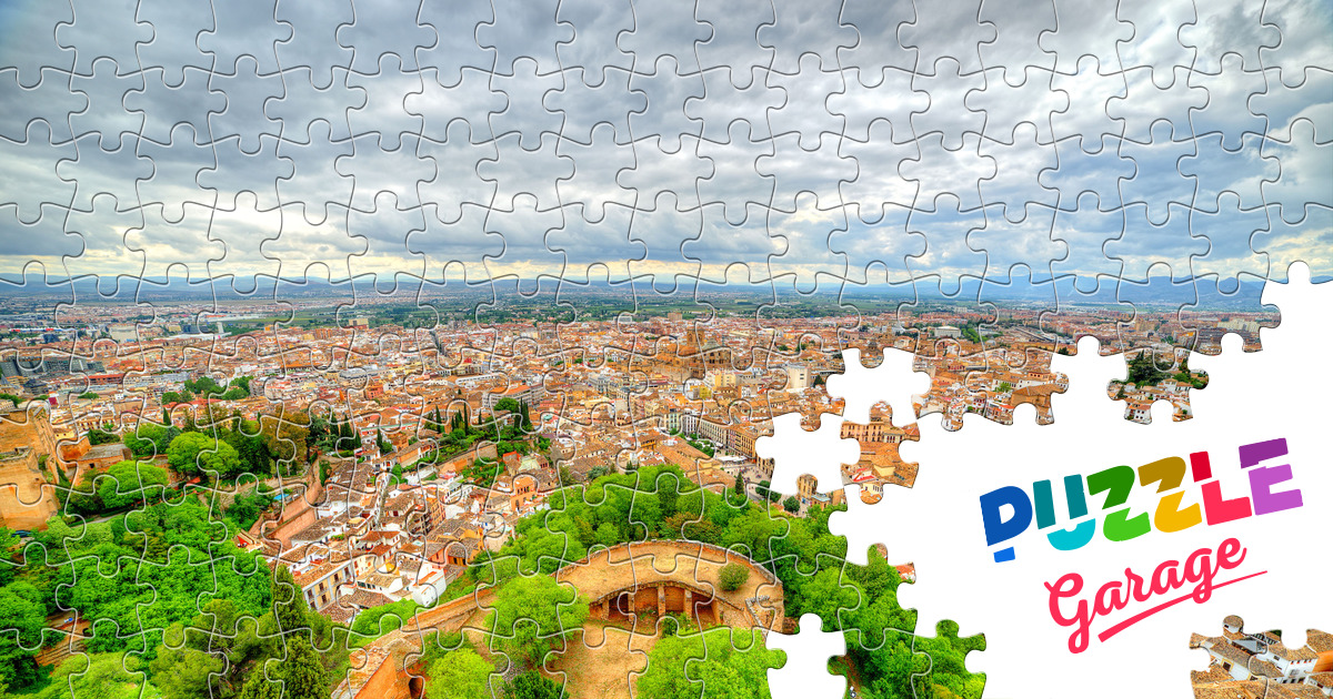 Albaicín district, Granada Jigsaw Puzzle (Countries, Spain) | Puzzle Garage