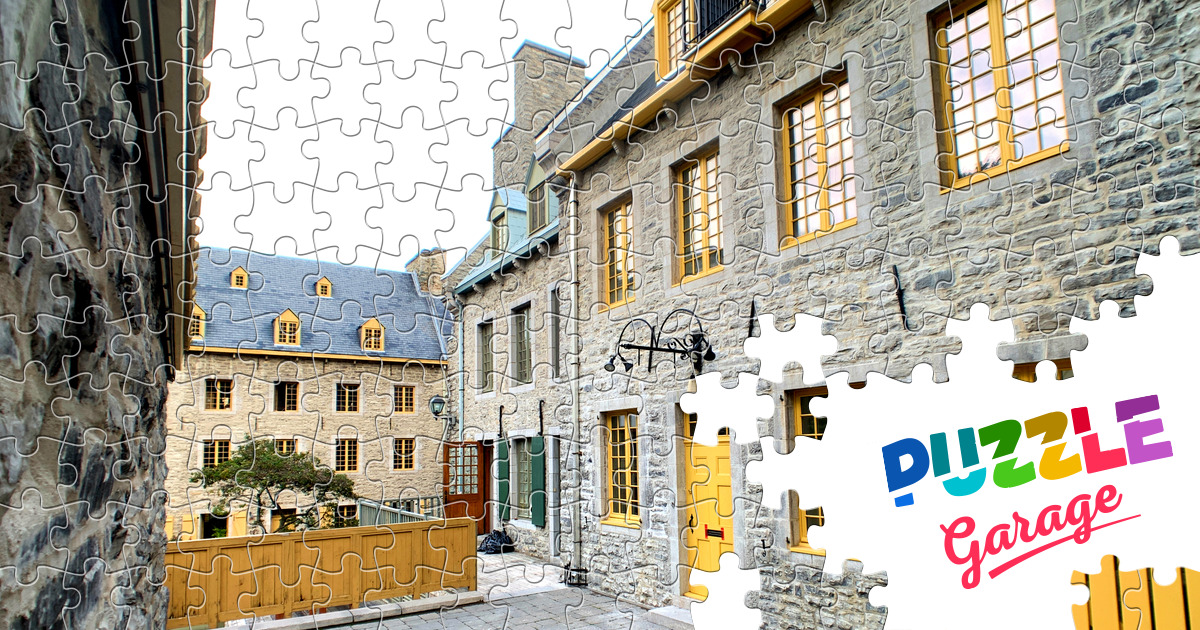 Houses in Quebec Jigsaw Puzzle (Countries, Canada) | Puzzle Garage