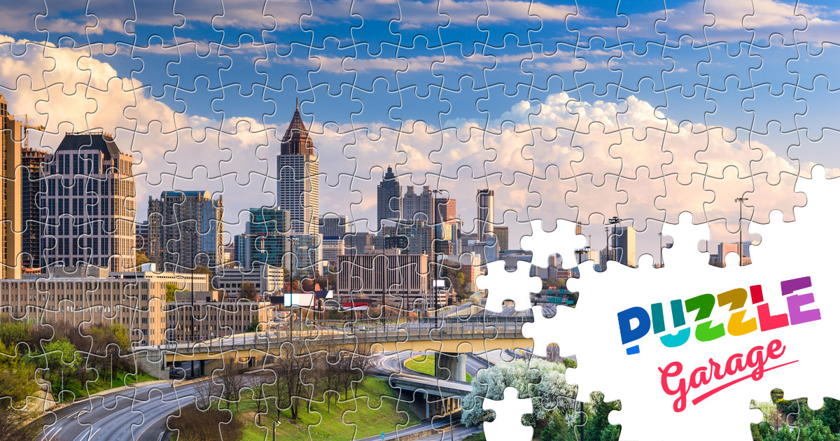 View of Atlanta Jigsaw Puzzle (Countries, USA) | Puzzle Garage