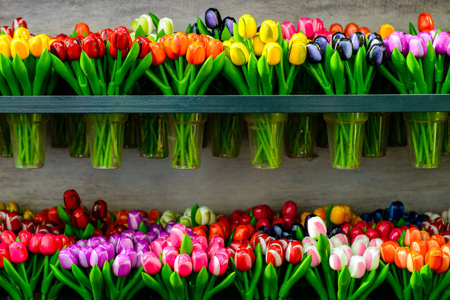 Wooden tulips Jigsaw Puzzle (Countries, Netherlands) | Puzzle Garage