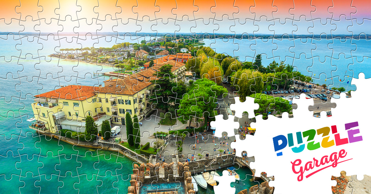 View of Sirmione Jigsaw Puzzle (Countries, Italy) | Puzzle Garage
