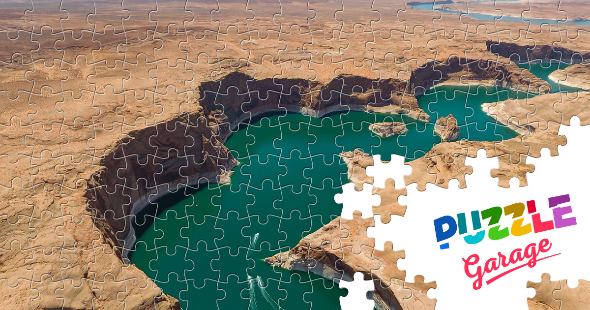 Lake Powell, Utah Jigsaw Puzzle (Countries, USA) | Puzzle Garage
