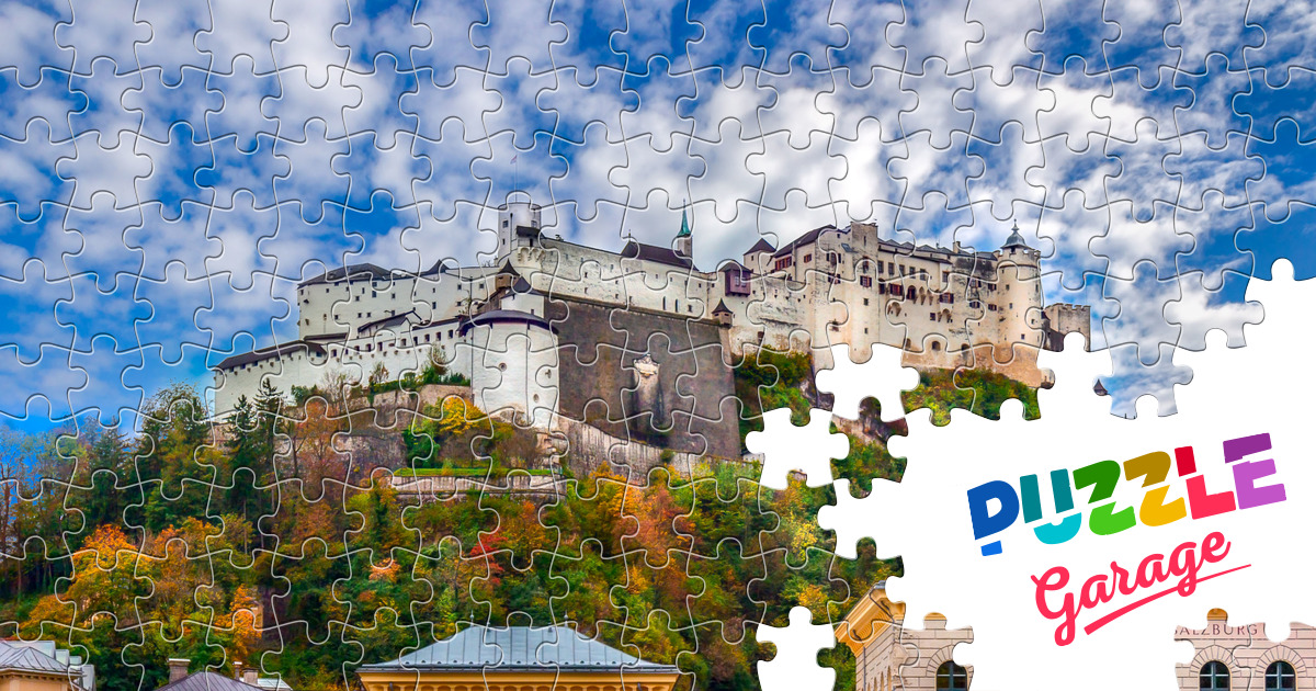 Hohensalzburg Fortress Jigsaw Puzzle (Countries, Austria) | Puzzle Garage