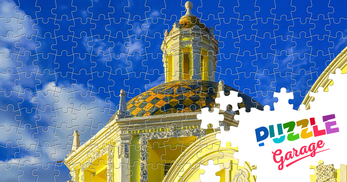 Dome of san Cristobal Church Jigsaw Puzzle (Countries, Mexico) | Puzzle ...
