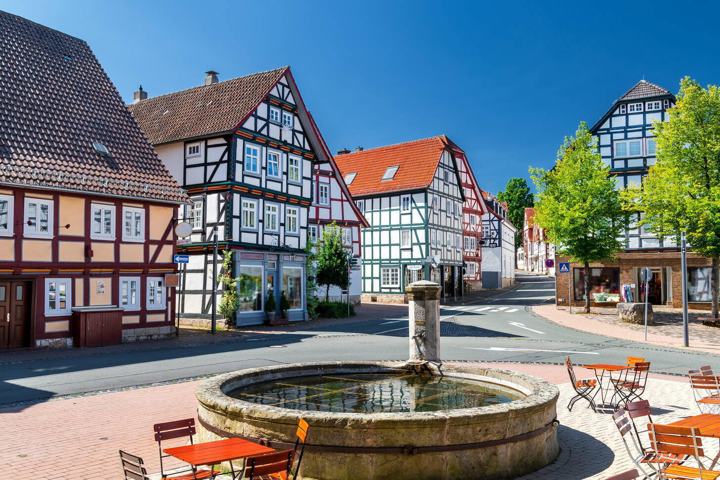 Frankenberg market square Jigsaw Puzzle (Countries, Germany) | Puzzle ...