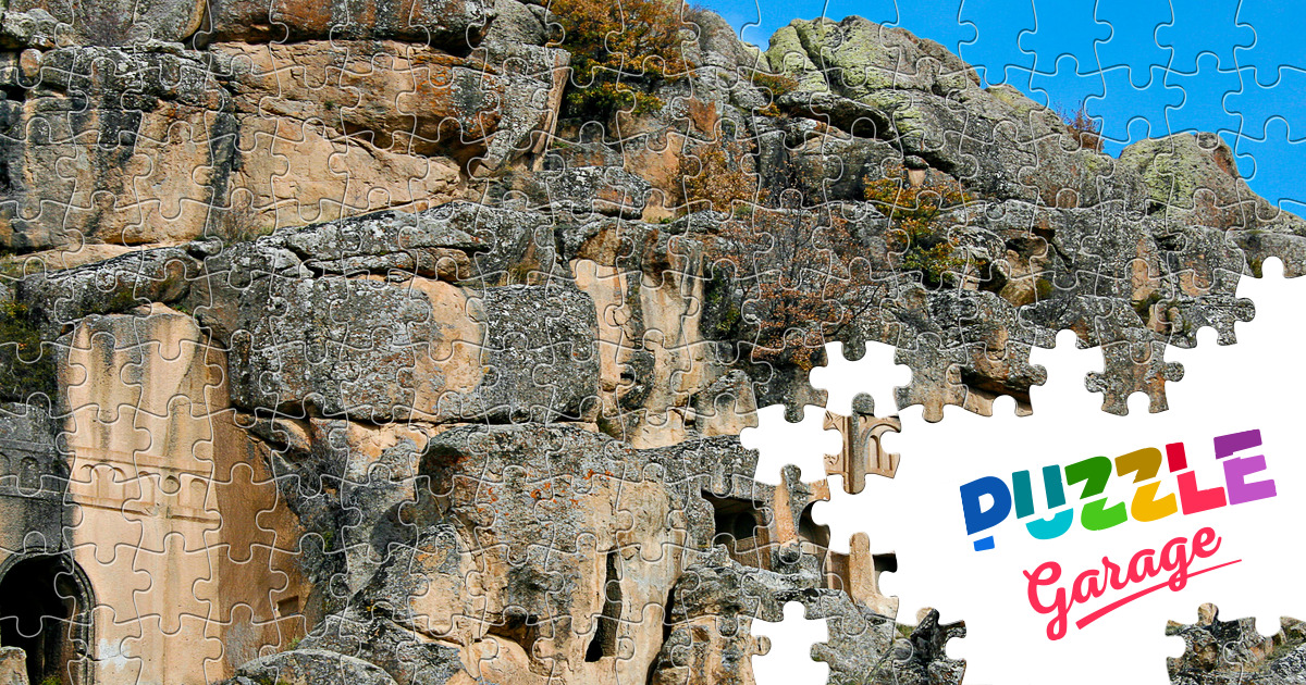 Valley of monasteries in Guzelyurt Jigsaw Puzzle (Countries, Turkey ...