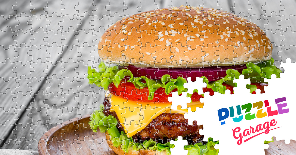 Cheeseburger Jigsaw Puzzle (Home, Food) | Puzzle Garage