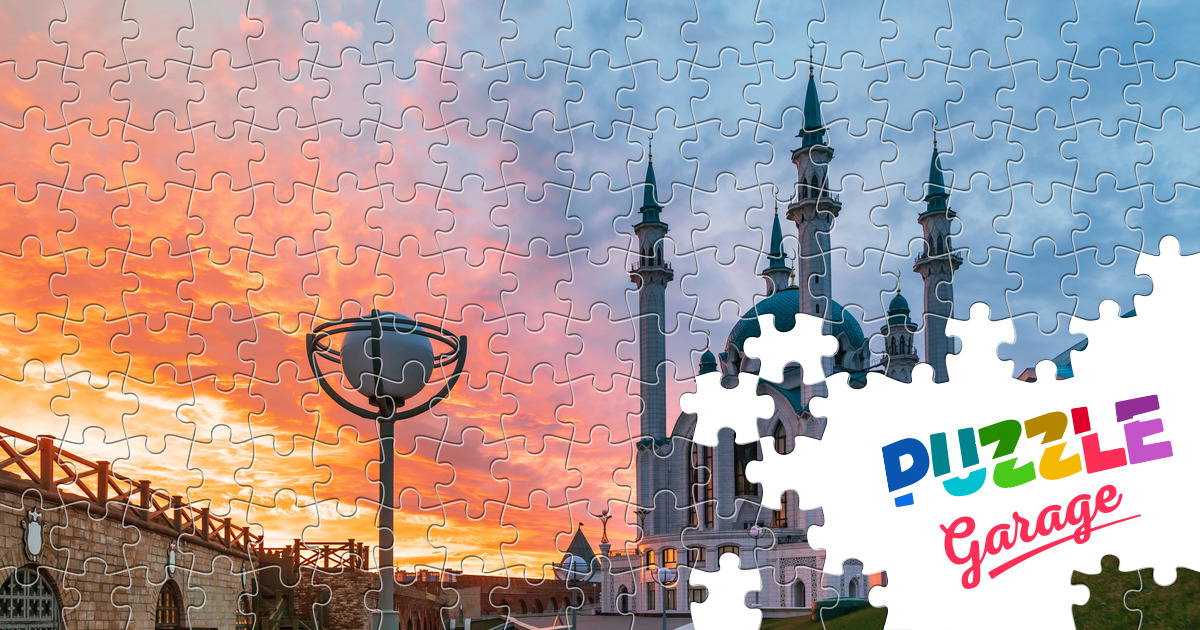 Mosque "Kul-Sharif" Jigsaw Puzzle (Countries, Russia) | Puzzle Garage
