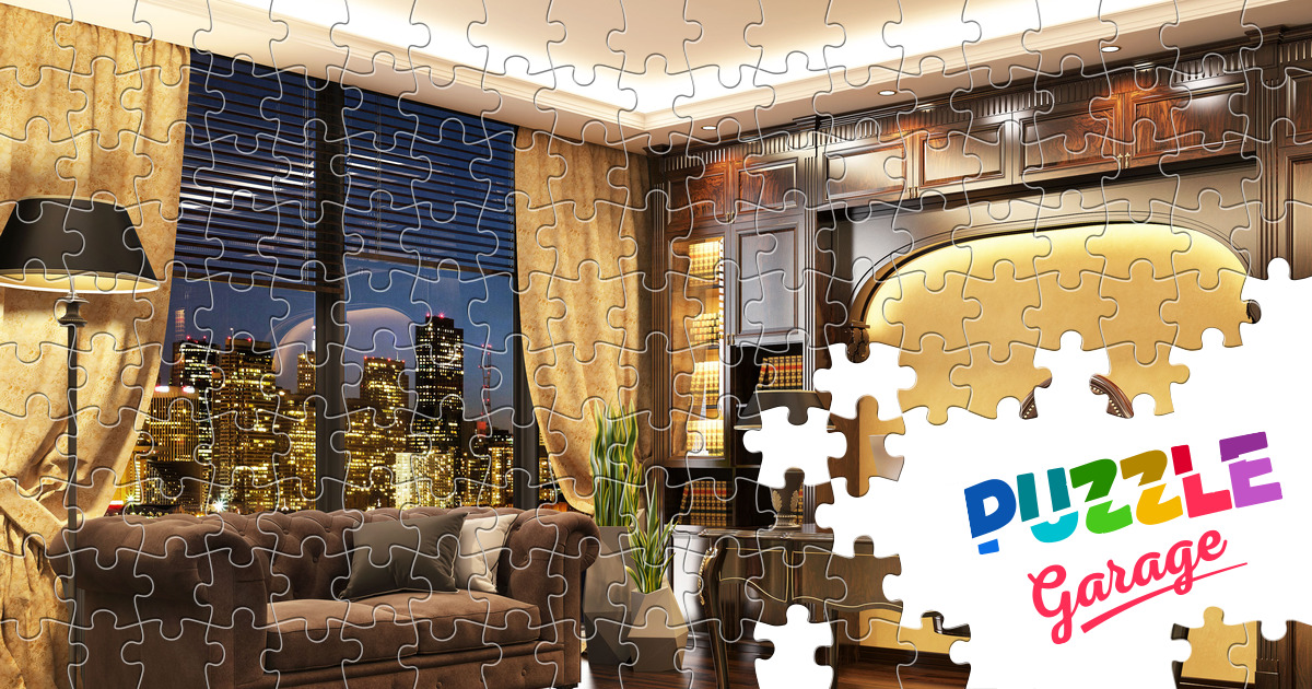 Luxurious office interior Jigsaw Puzzle (Home, Interiors) | Puzzle Garage