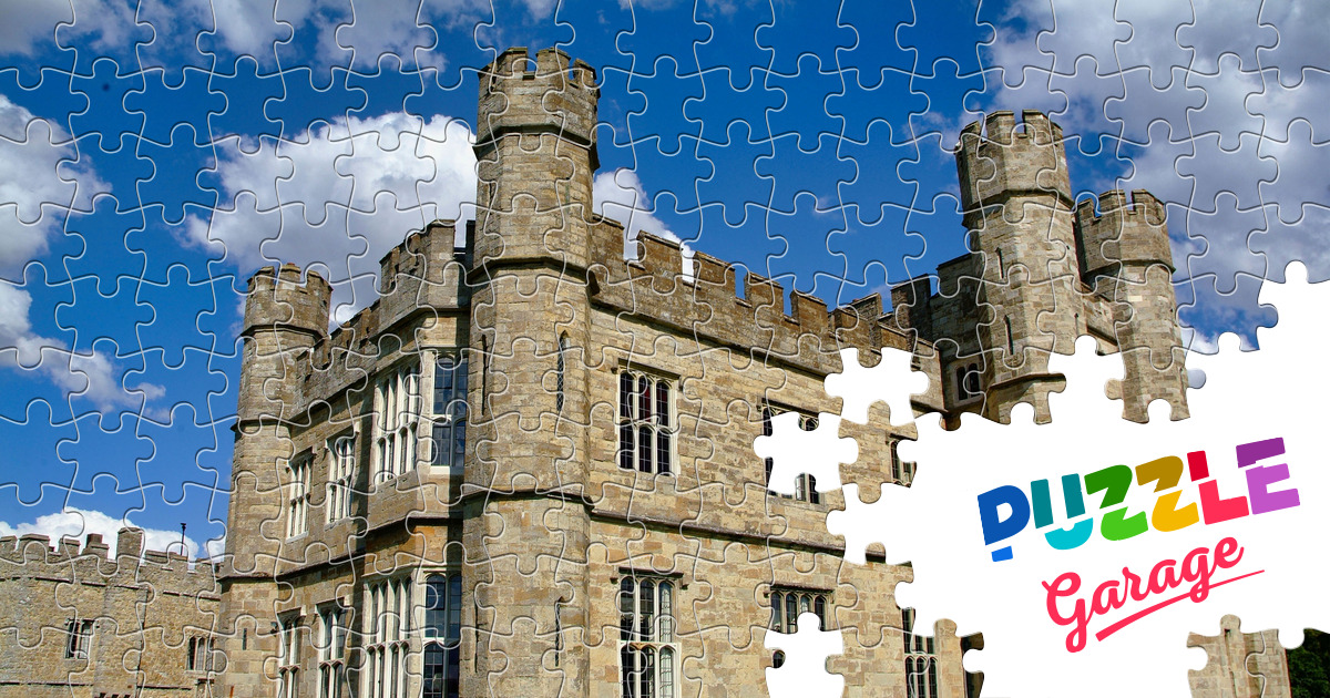 Leeds Castle in Kent Jigsaw Puzzle (Countries, Great Britain) | Puzzle Garage