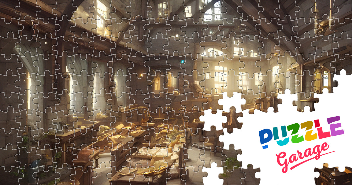 Medieval workshop Jigsaw Puzzle (Space, Sci-Fi) | Puzzle Garage